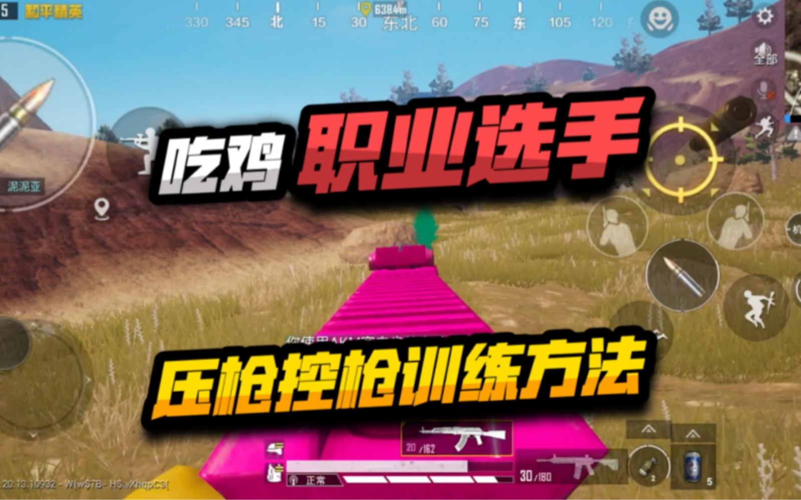 职业选手控枪训练方法_和平精英