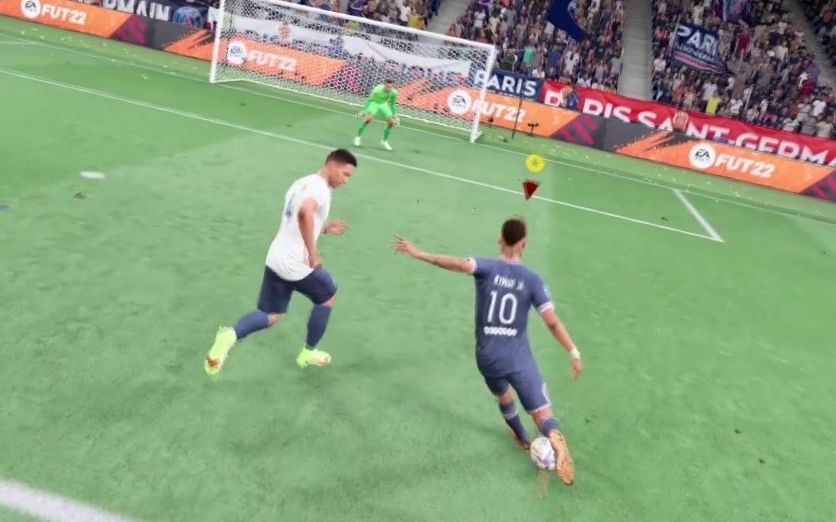 【FIFA 22】首次游玩 个人生涯模式 球员视角 世界级难度 内马尔