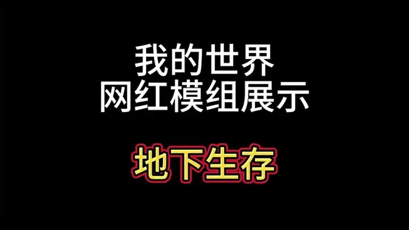 我的世界:地下生存