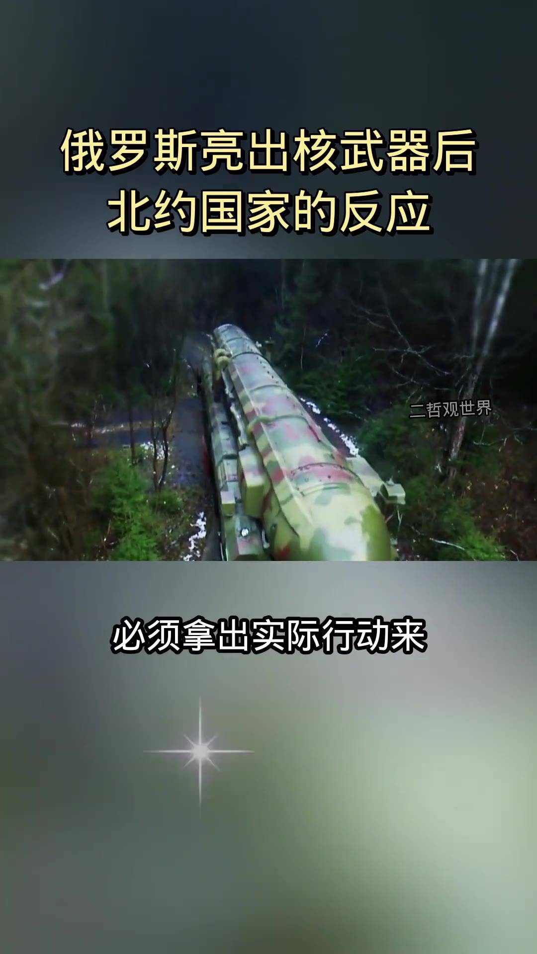 俄罗斯亮出核武器后