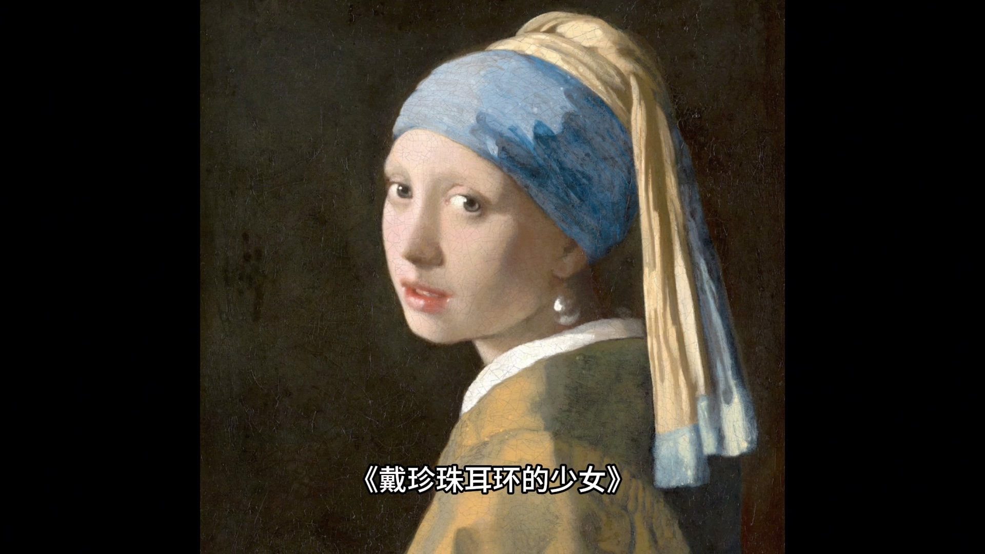 每天认识一幅世界名画,今天介绍《戴耳环的珍珠少女》。