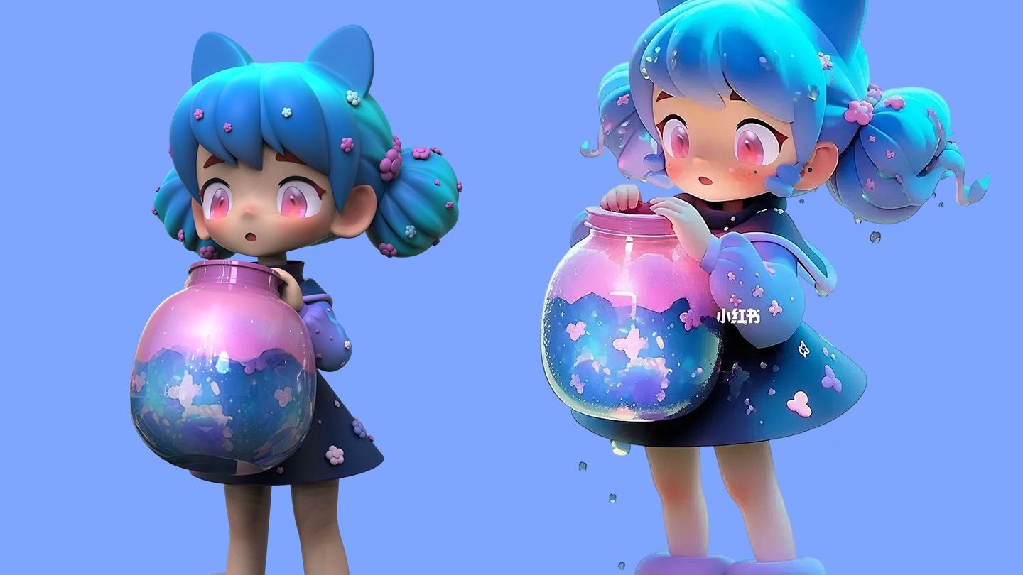 【ZBrush案例】Q版人物建模,这样的卡通谁不喜欢?Q版全身雕刻全...