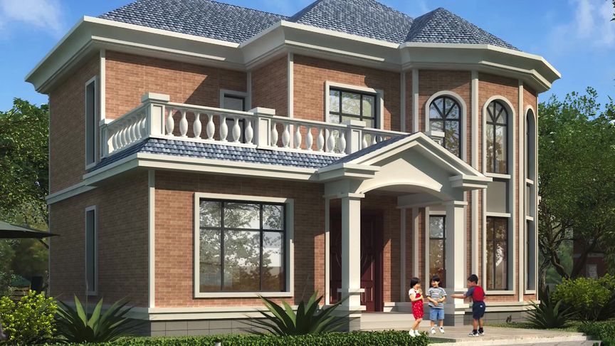 农村老家自建房二层别墅户型图纸推荐