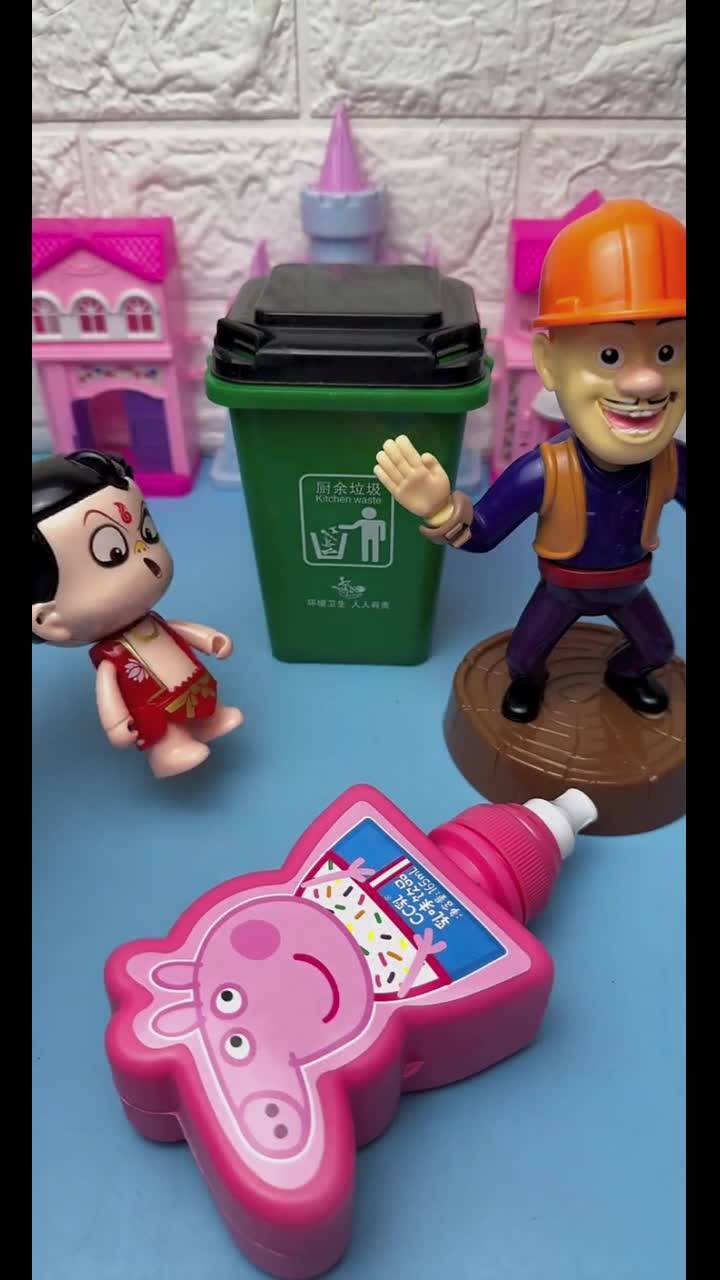 动漫:垃圾要扔到垃圾桶里,不要乱扔垃圾