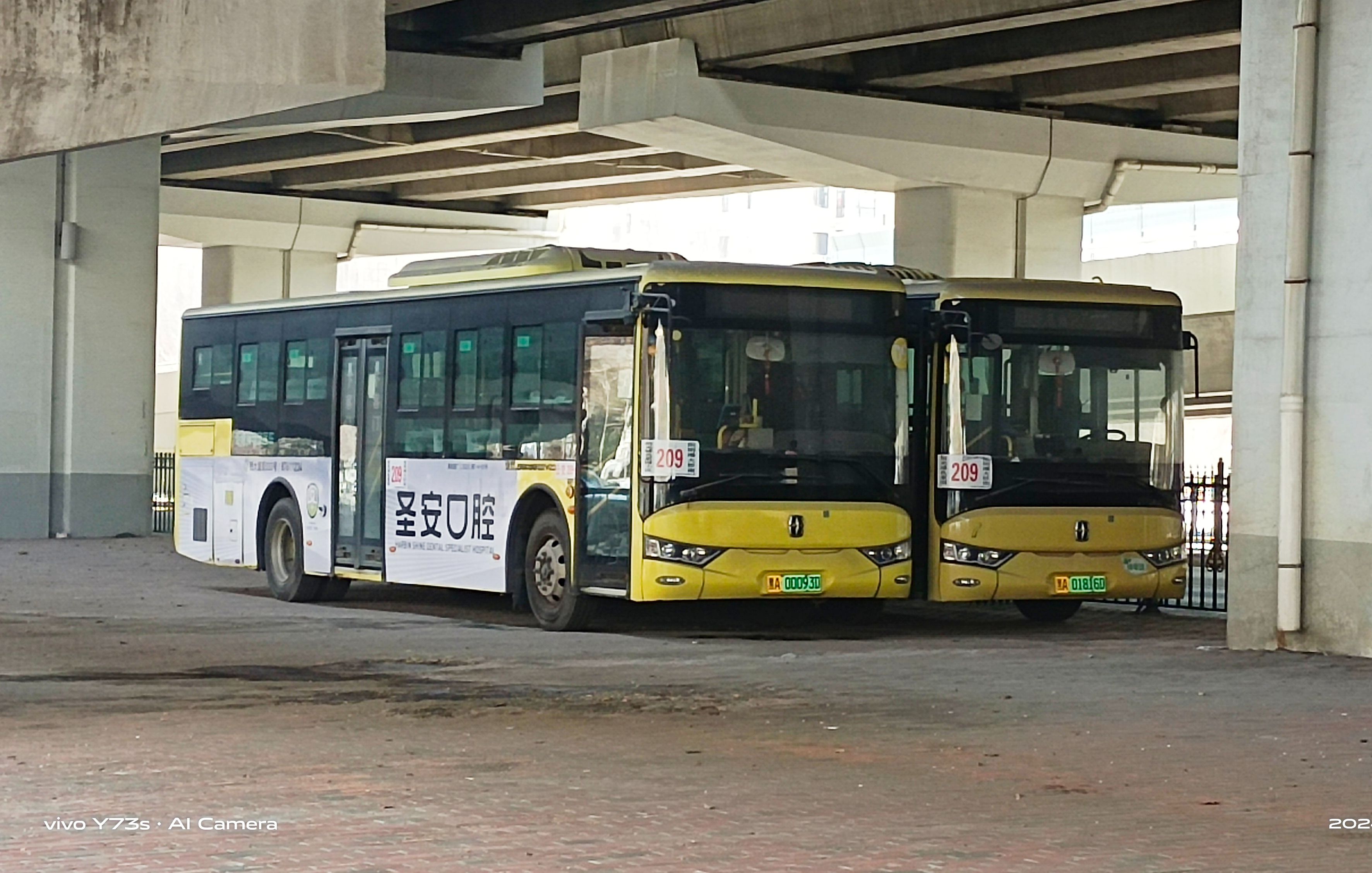 【废片后的惊喜】【哈尔滨公交#69】哈尔滨公交209路回库路段POV