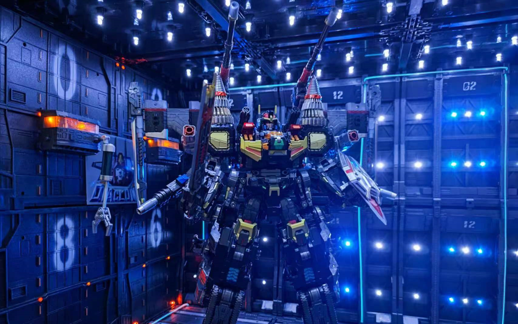 戴亚克隆定格动画与评测-DA92铠装合体(地球军最酷机甲)