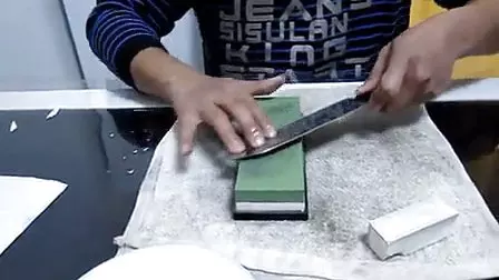 双立人 厨刀 打磨视频 磨刀石砥石 磨刀_标清