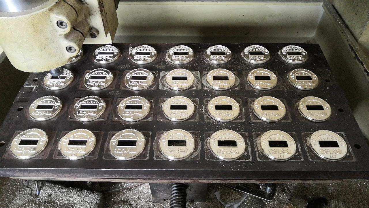 精雕全铜印章 整版加工,高效率,柜台日期印章,厉害了我的哥