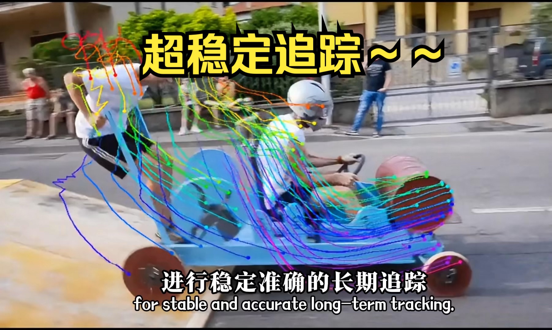 「ProTracker」实现对视频中的任意点稳定追踪❗️