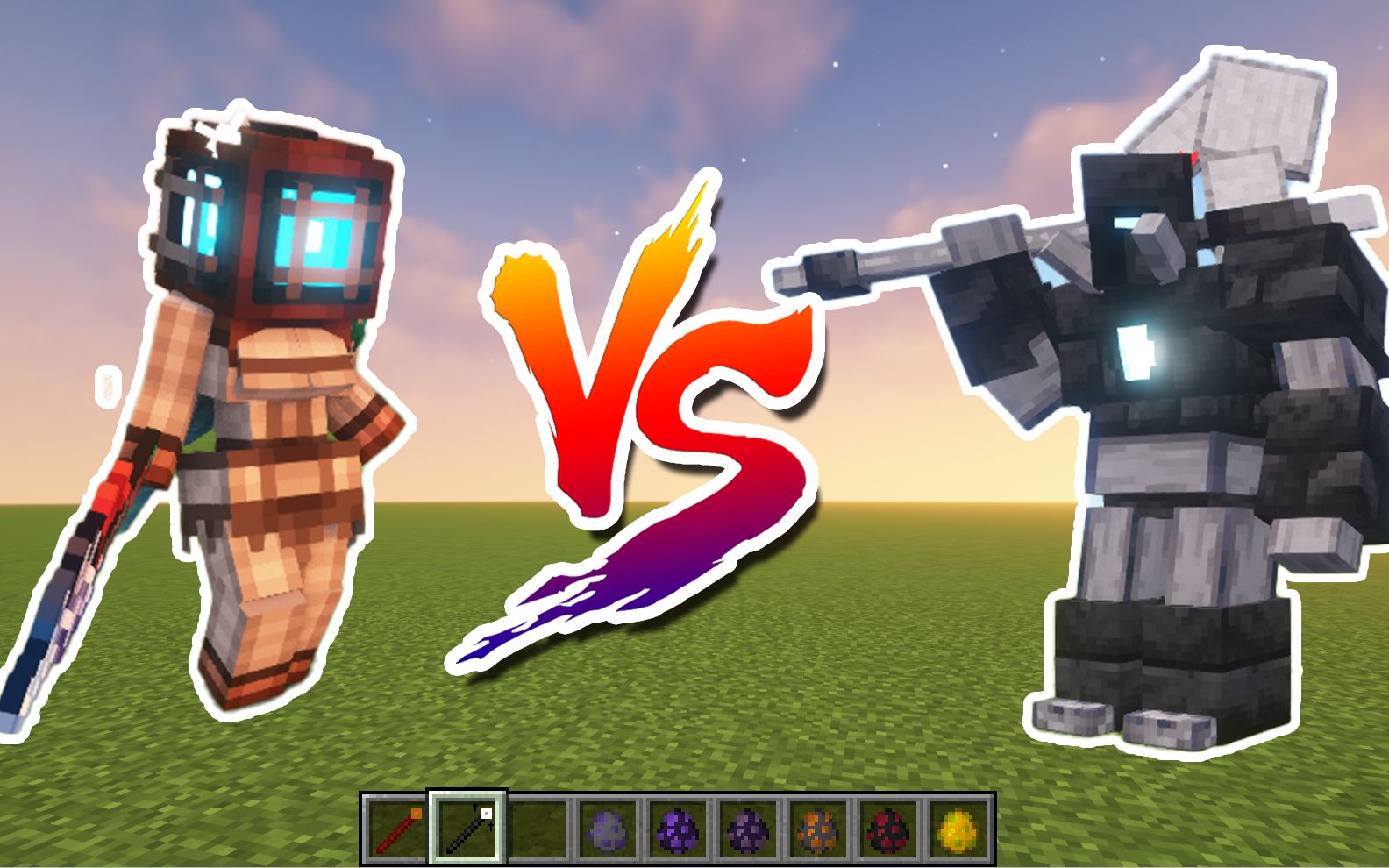 Minecraft (我的世界):科妮莉亚船长 VS 无名守护者_游戏热门视频