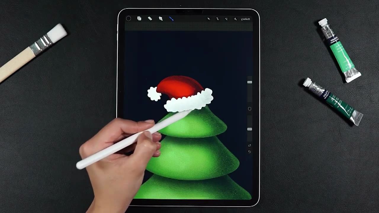 【圣诞树】Procreate教学第13期