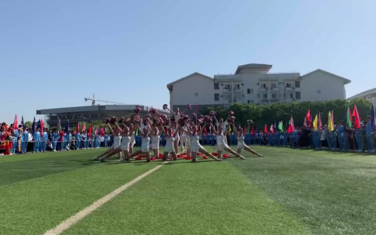 啦啦操 校运会 我和我的祖国(土木工程学院)