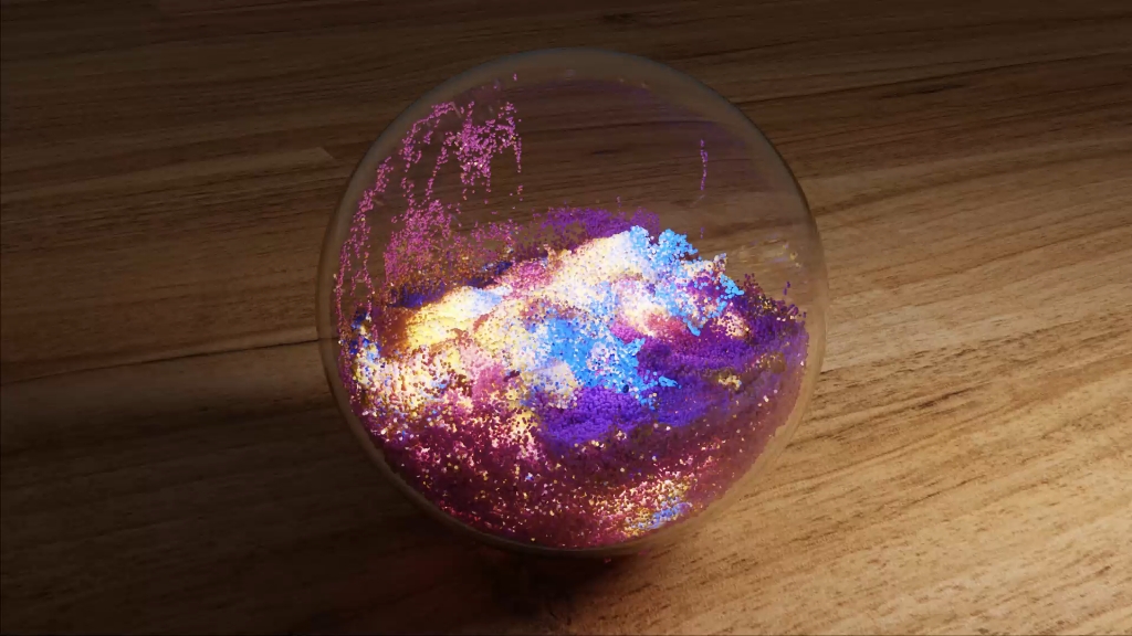 用blender学习粒子效果(