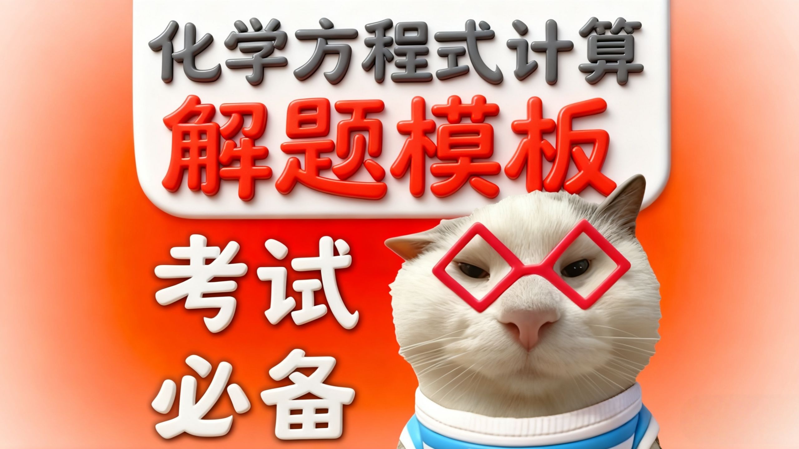 光速通关化学方程式计算大题