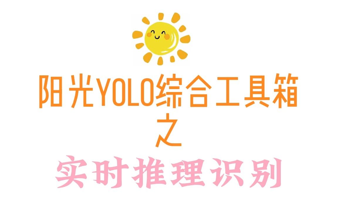 14 yolo模型之实时推理识别