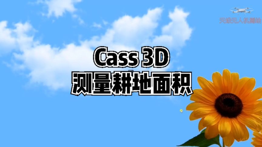 Cass3D 测量耕地面积#天维无人机测绘 #农村耕地面积