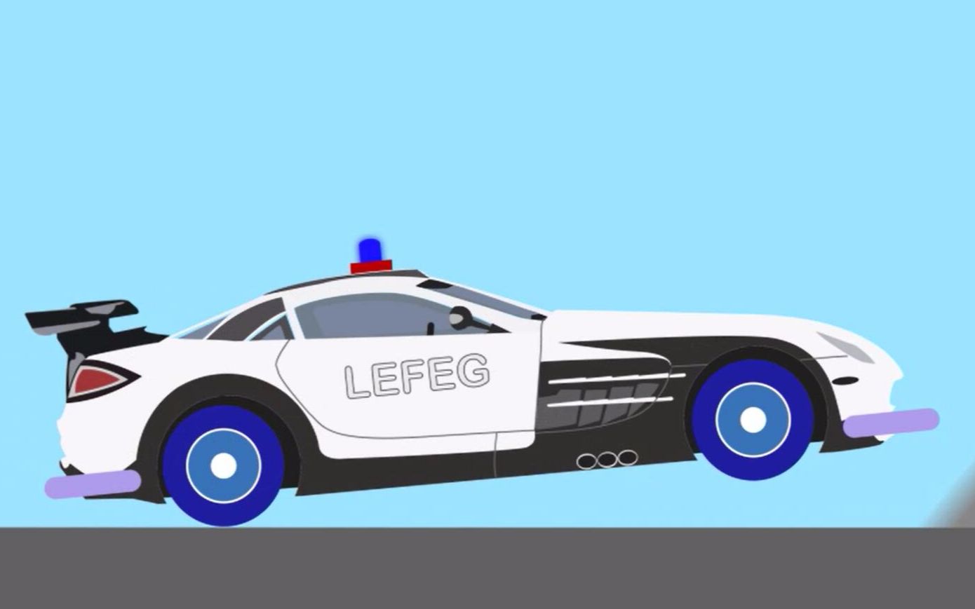自制AE小车弹性小动画