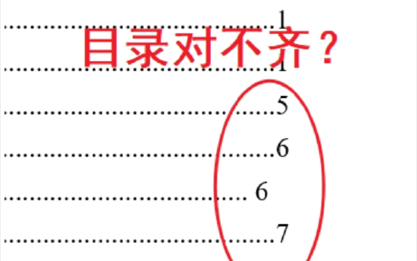 封面目录页码对不齐用这个方法解决❗️