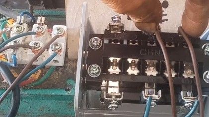 接倒顺开关控制单相电机正反转,看了这接线方法,自己也能接了