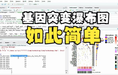 基因组变异之绘制精美瀑布图(ComplexHeatmap)