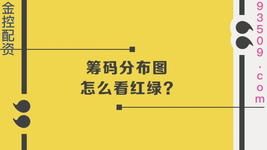 #股票知识分享 筹码分布图怎么看红绿