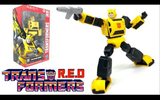 【变形金刚】R.E.D系列 G1大黄蜂 开箱评测