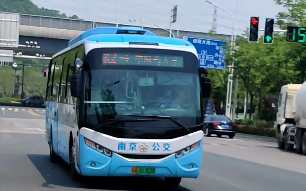 BUS| 南京公交K1 银隆纯电动汽车GTQ6129BEVB26