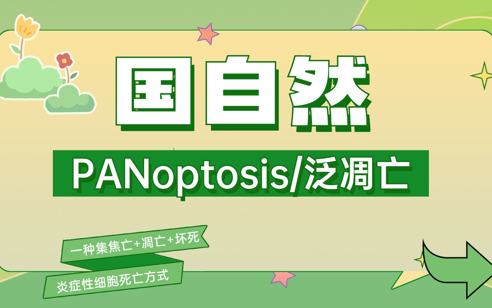 ...之PANoptosis泛凋亡,一种集焦亡+凋亡+坏死的炎症性细胞死亡方式