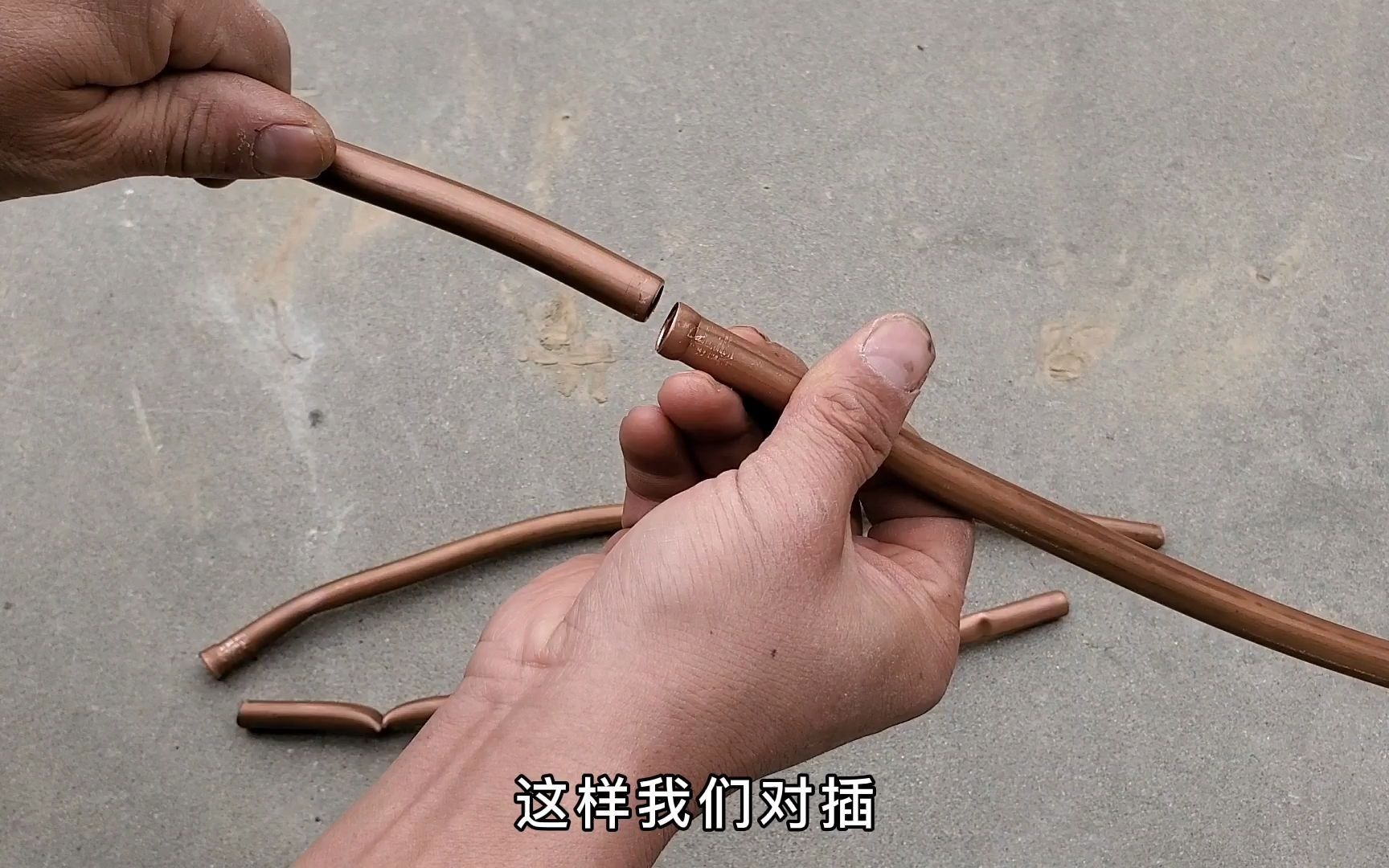 同管径铜管怎样焊接才不容易焊堵,师傅教你用这种方法,长知识了