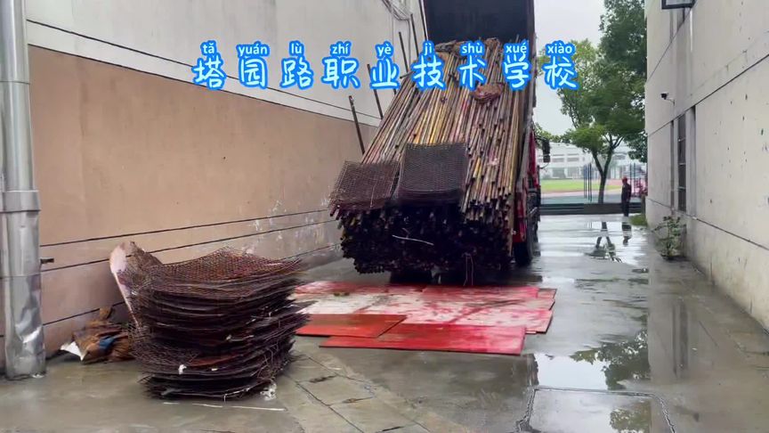 #盘扣式钢管脚手架 #脚手架 #工地日常 #盘扣架租赁施工
