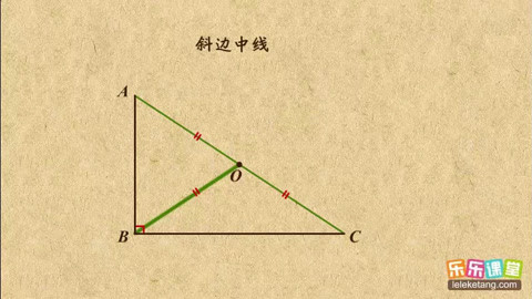 学霸笔记:斜边中线定理