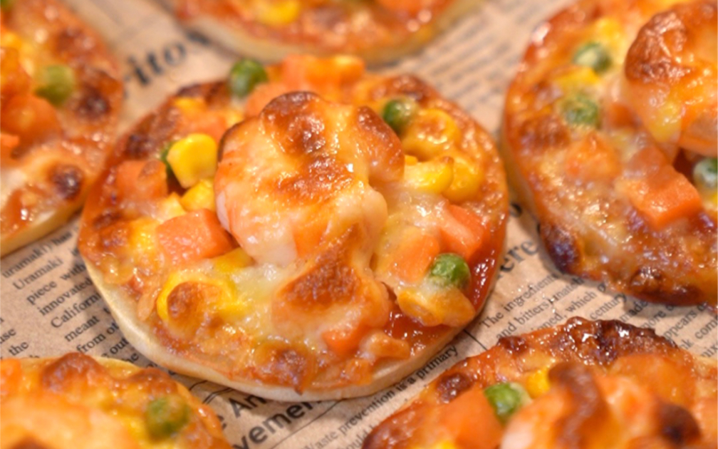 一口一个的土豆迷你小披萨,做少了不够吃