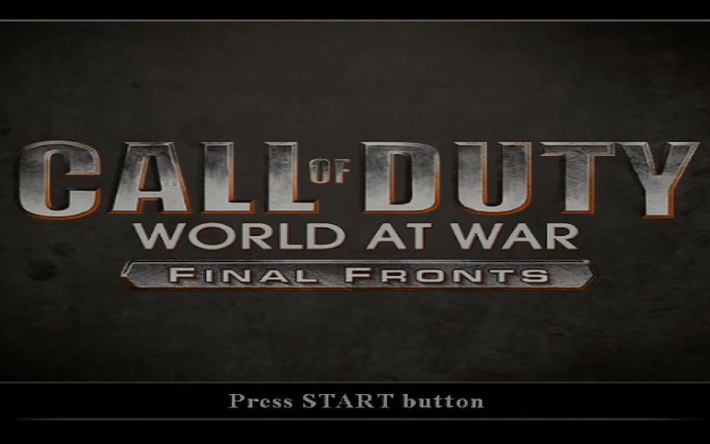 【PS2怀旧】使命召唤战争世界通关攻略-Call of Duty- World at War