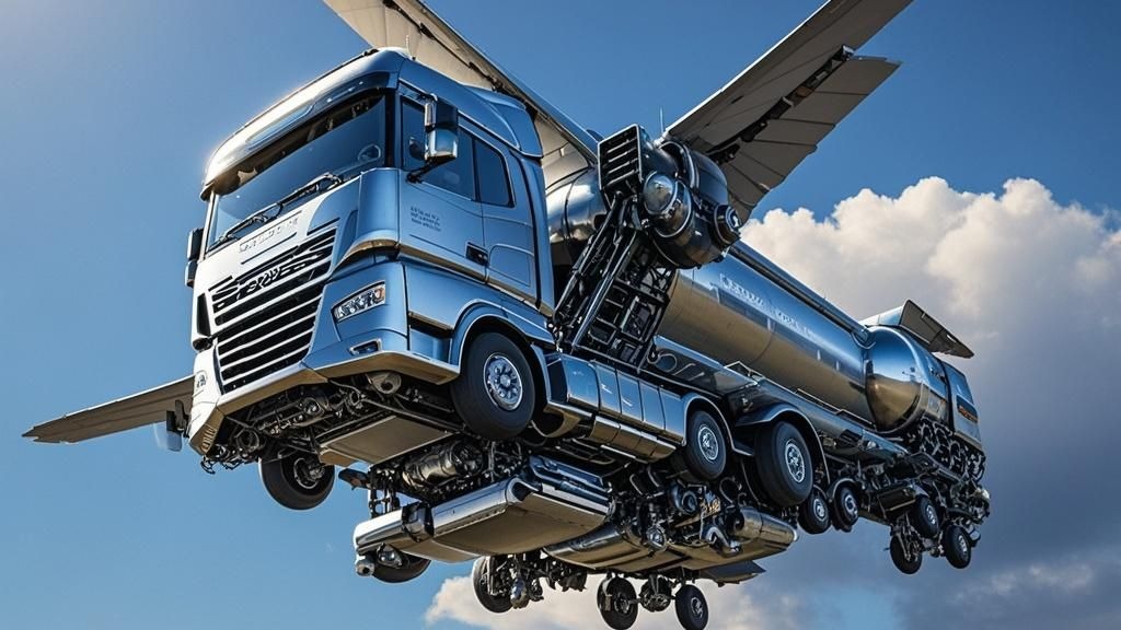 飞起来!_欧洲卡车模拟2