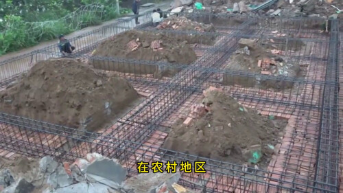 地梁基础梁施工全过程,地基基础,乡村自建房,农村建房