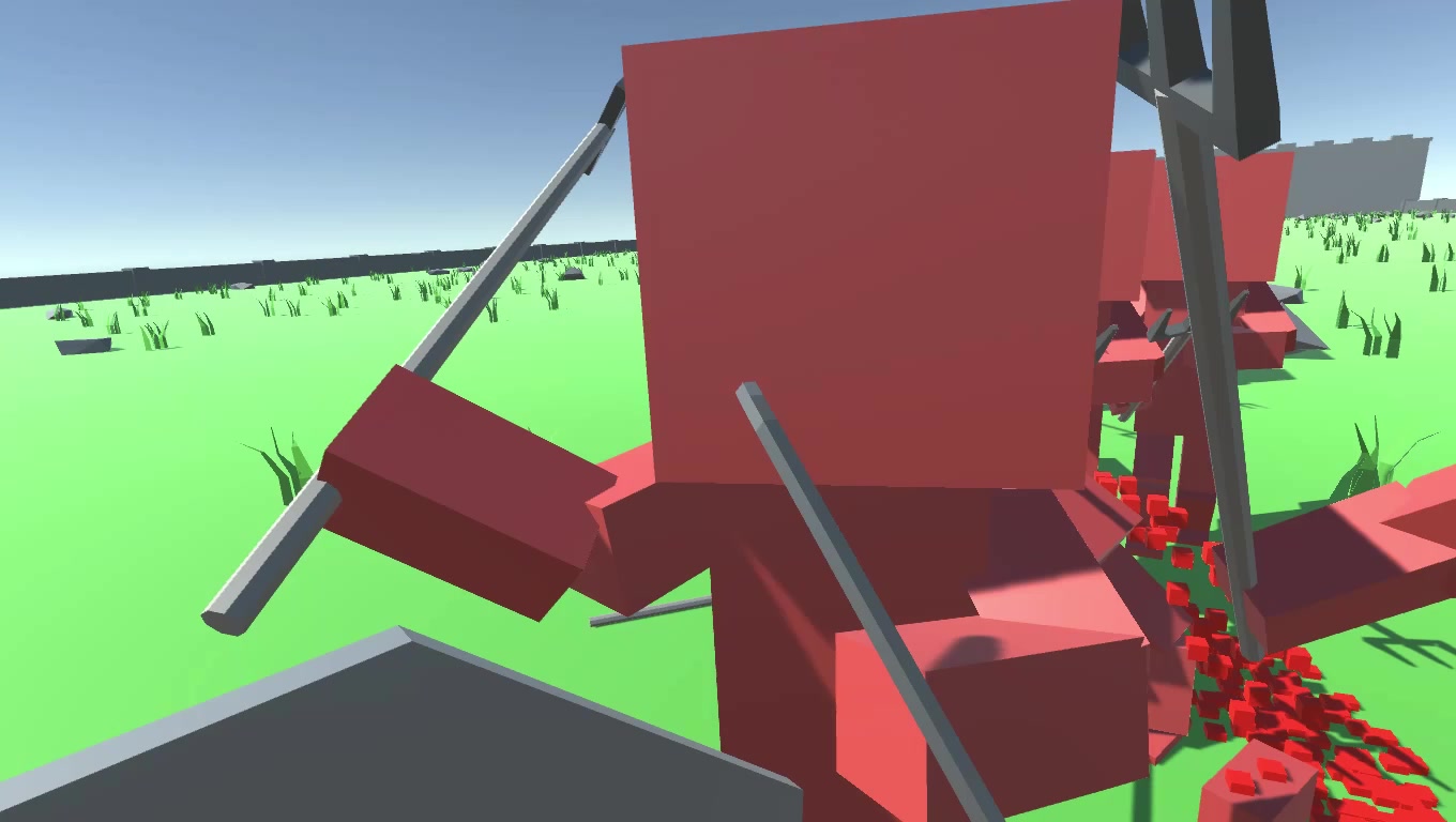 【方块战争模拟器】 来一个杀一个