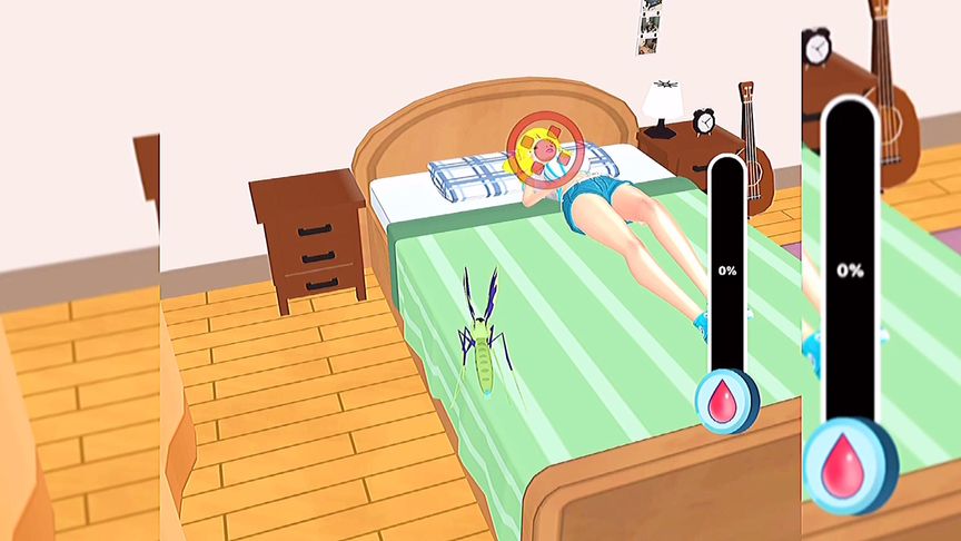 蚊子模拟器:还是大腿最好吸