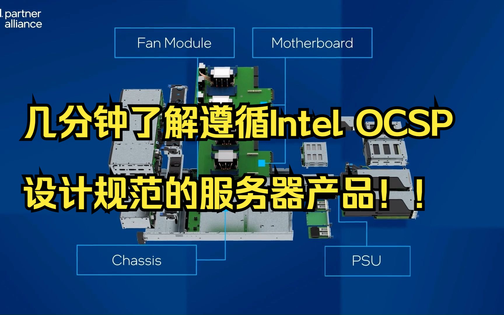 OCSP进展:几分钟了解遵循Intel OCSP设计规范的服务器产品