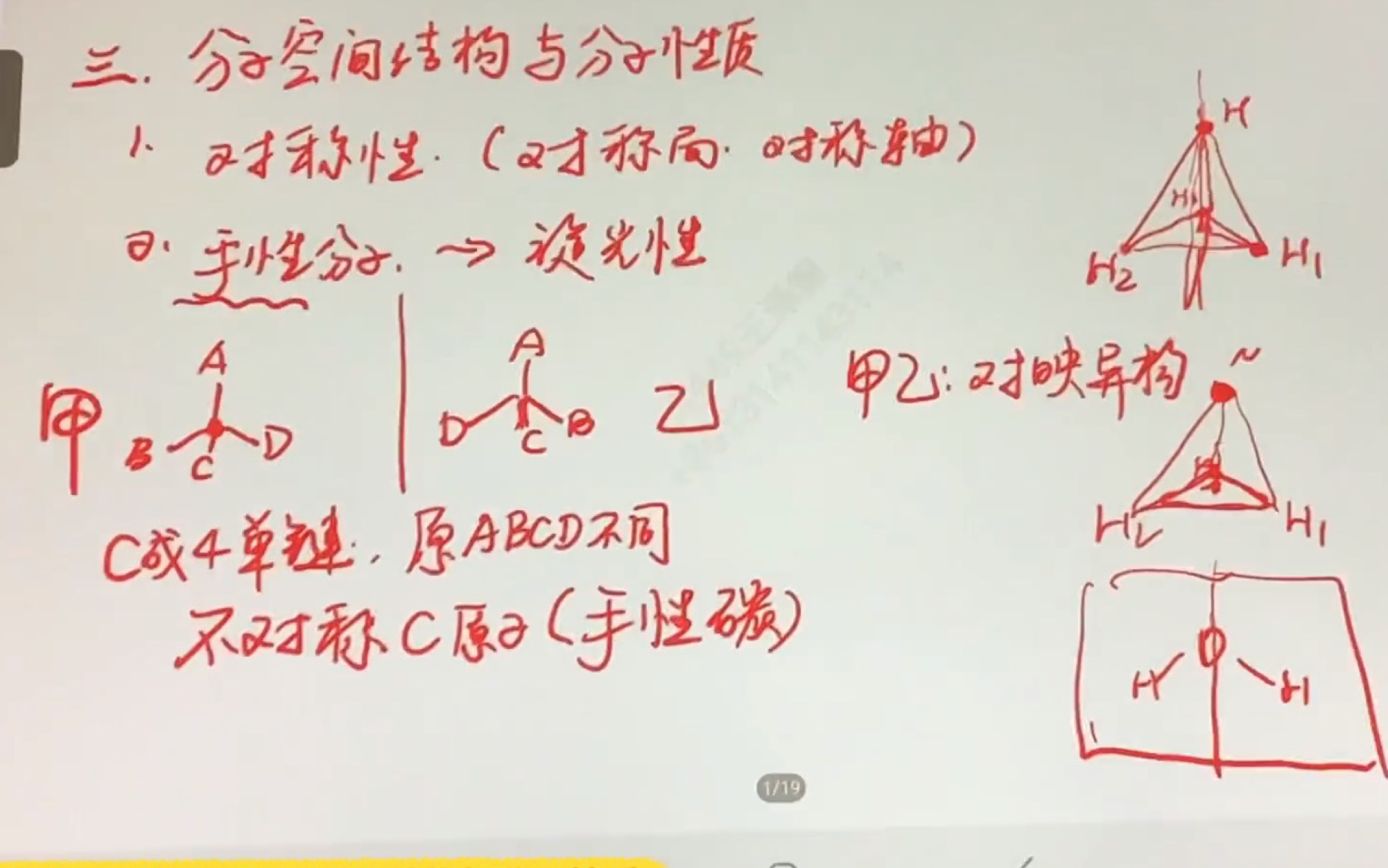 优秀化学老师铁人的分子空间结构与分子性质高二选择性必修二分子结构