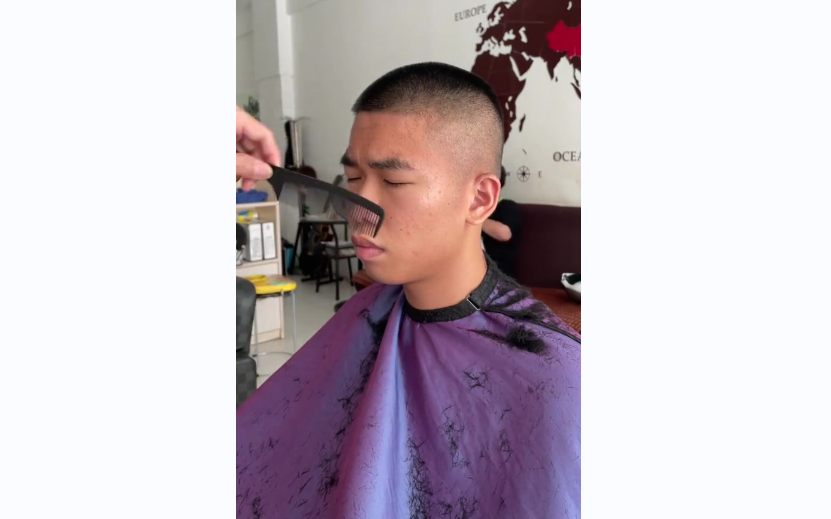 男发剪发教学 剪发教程 男发教程 男士发型设计