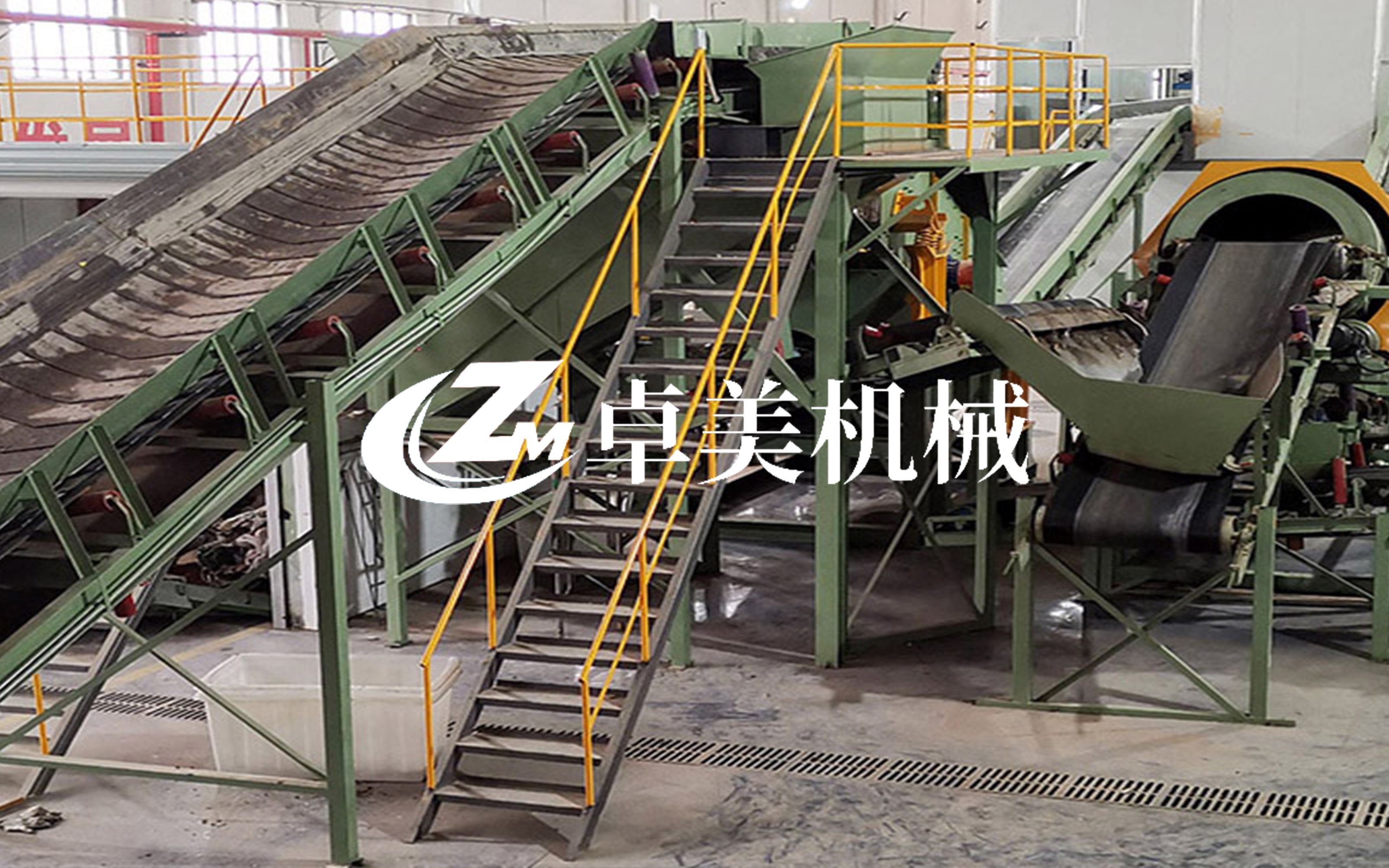 生活垃圾分类设备,小型生活填埋垃圾处理全套设备