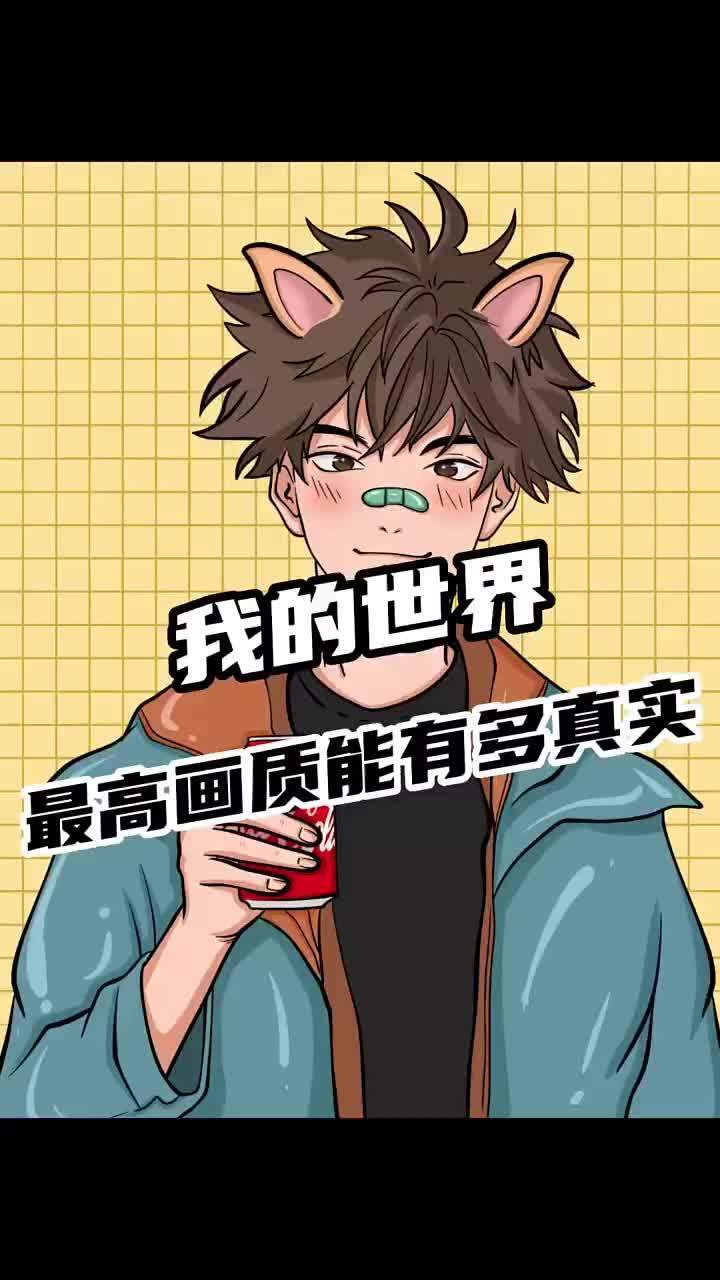 我的世界最高画质到底有多牛!#我的世界 #游戏