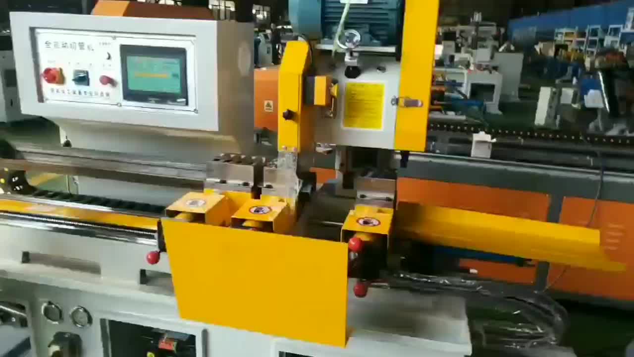 全自动数控切管机工作视频