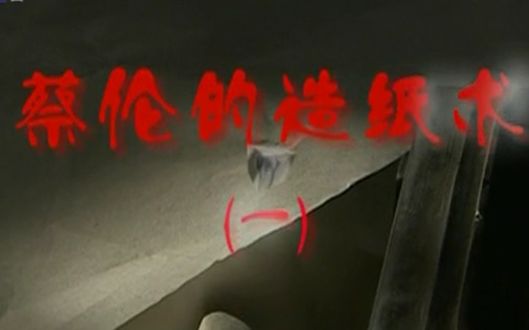 【天下奇谭】蔡伦的造纸术【4集全】