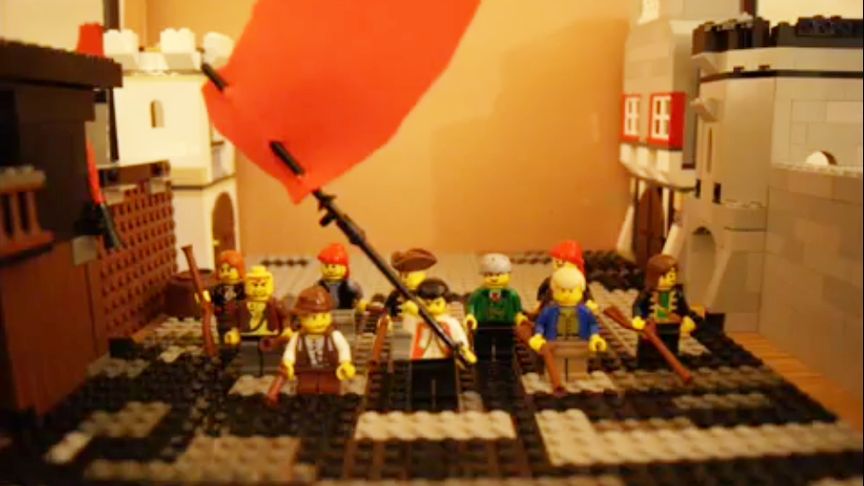 见过乐高定格动画版的《悲惨世界》吗?