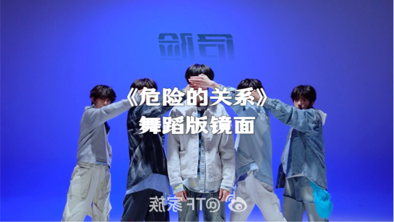 【扒舞自用】TF家族四代《危险的关系》舞蹈版镜面