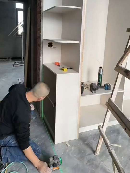 日常分享!好几年都没做过的这款推拉式移门款衣柜我们业主特喜欢!...