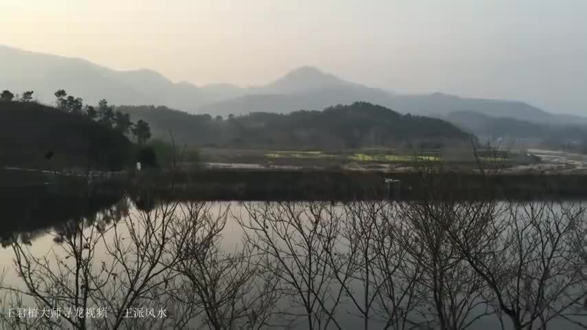 湖北风水宝地视频,风水大师王君植寻龙风水实拍,少祖催富催贵龙
