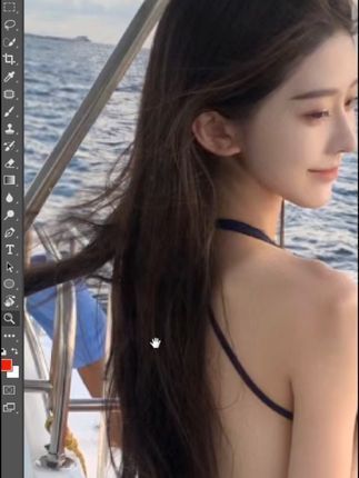 #p图 #ps修图 #ps -把后面俩人p掉-P图修图,ps教程修图,把人p掉-P图...