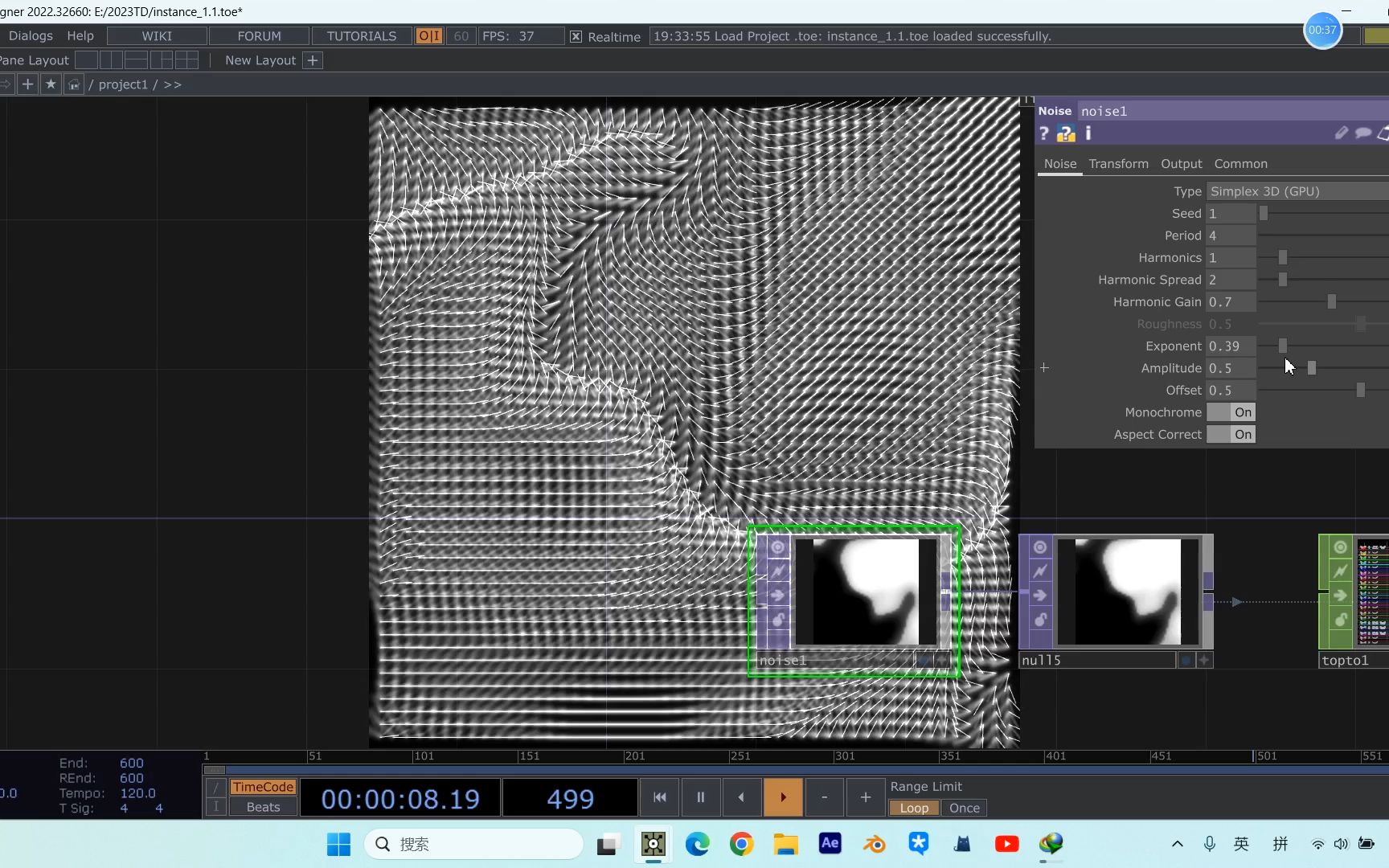 Touchdesigner_instance基础教程